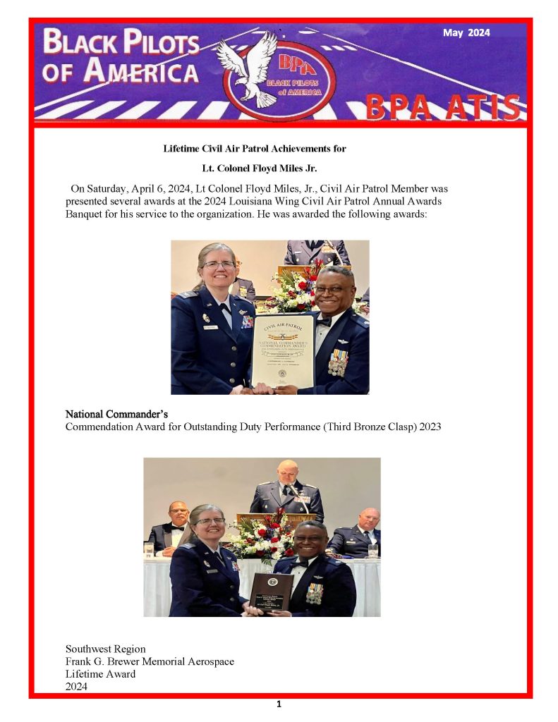 ATIS – NOTAM - Black Pilots of America